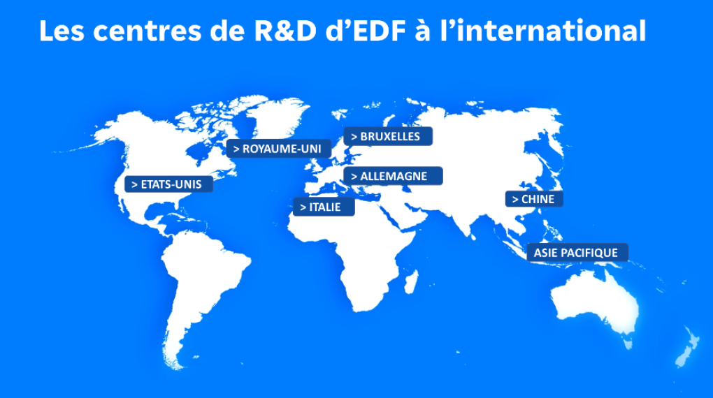 La R&D dans le monde | EDF FR